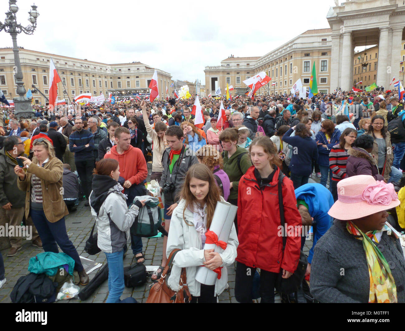 The Canonization of Pope John XXIII and Pope John Paul II refers to ...