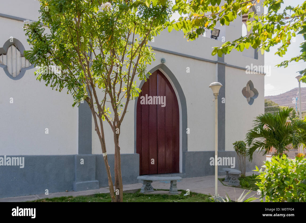 Carapacho Church, located on Isla Margarita in Venezuela, is a historic ...