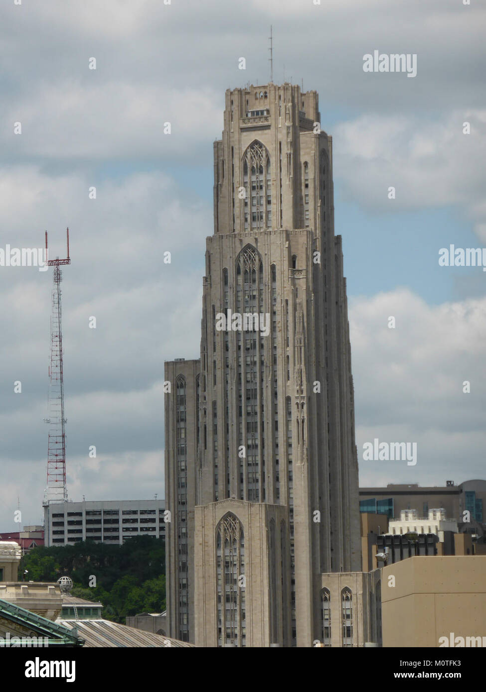 The Cathedral of Learning is a prominent landmark at the University of ...