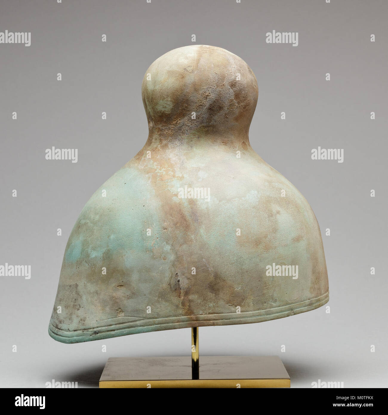 The ceremonial helmet inscribed for the Osiris Hor-Psamtik, cataloged ...