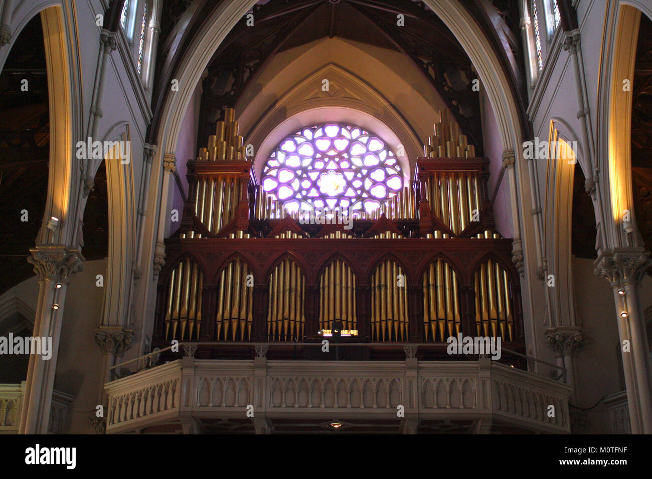 The Cathedral of the Holy Cross in Boston, USA, is an iconic Roman ...