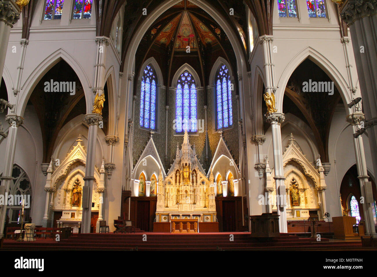 The Cathedral of the Holy Cross in Boston is a landmark Catholic church ...