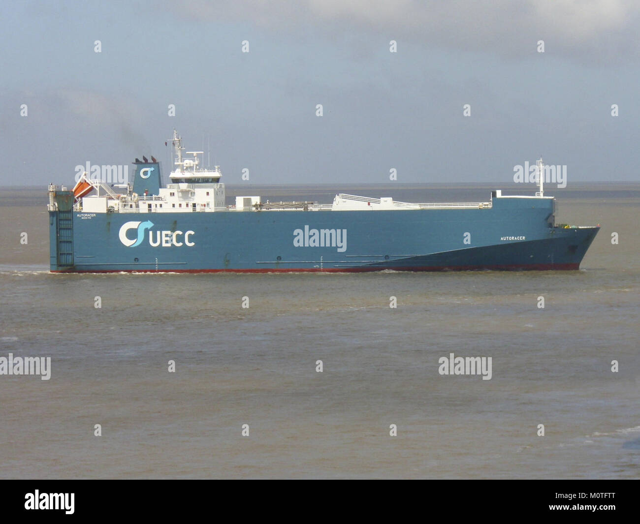 The Autoracer is a modern car carrier ship used for transporting ...