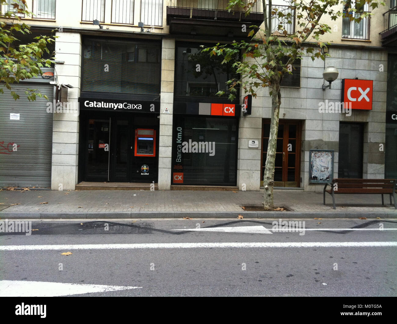 Photograph of the Catalunya Caixa building in Sabadell, Spain ...