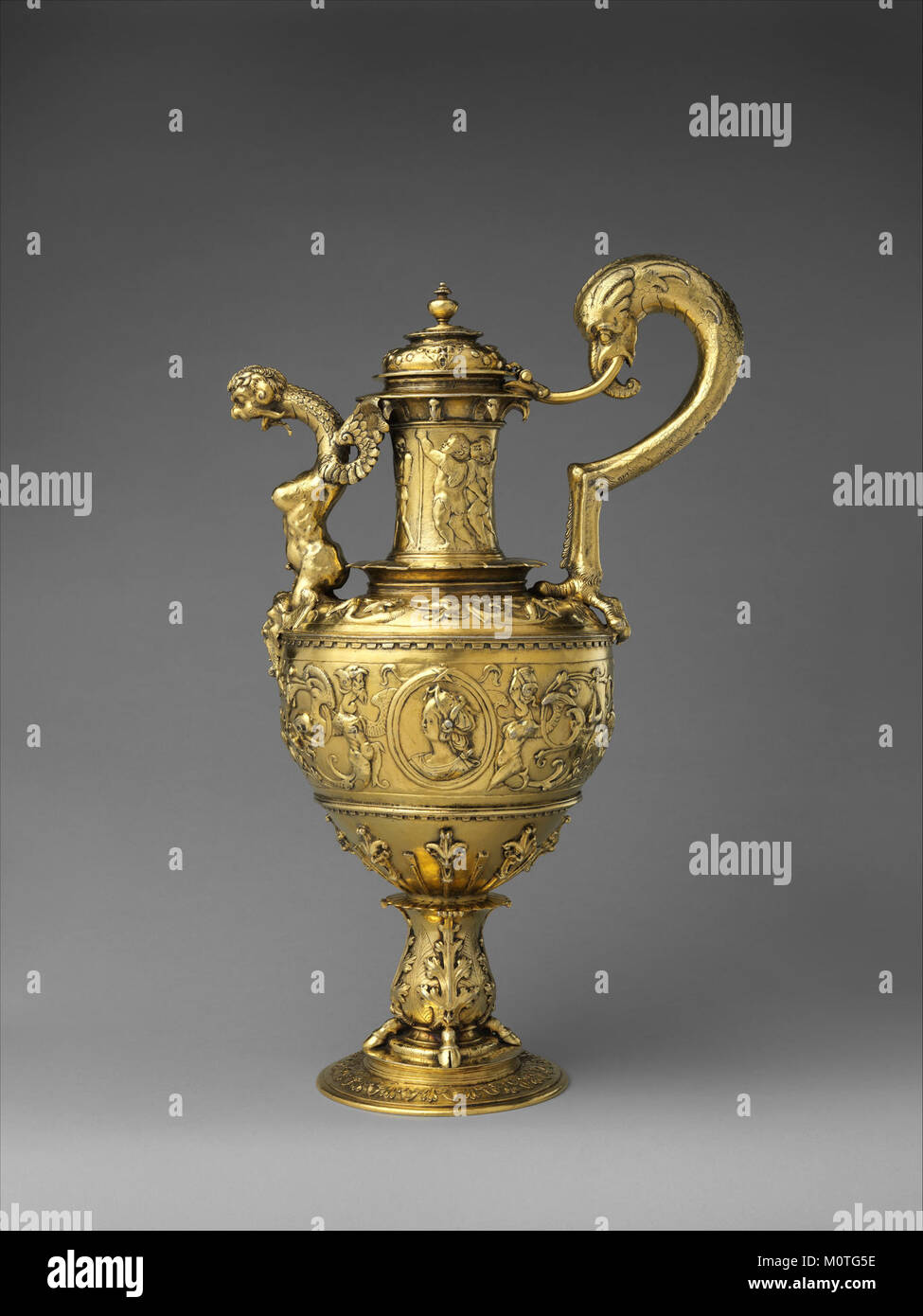 This ceremonial ewer, part of the collection at the Metropolitan Museum ...