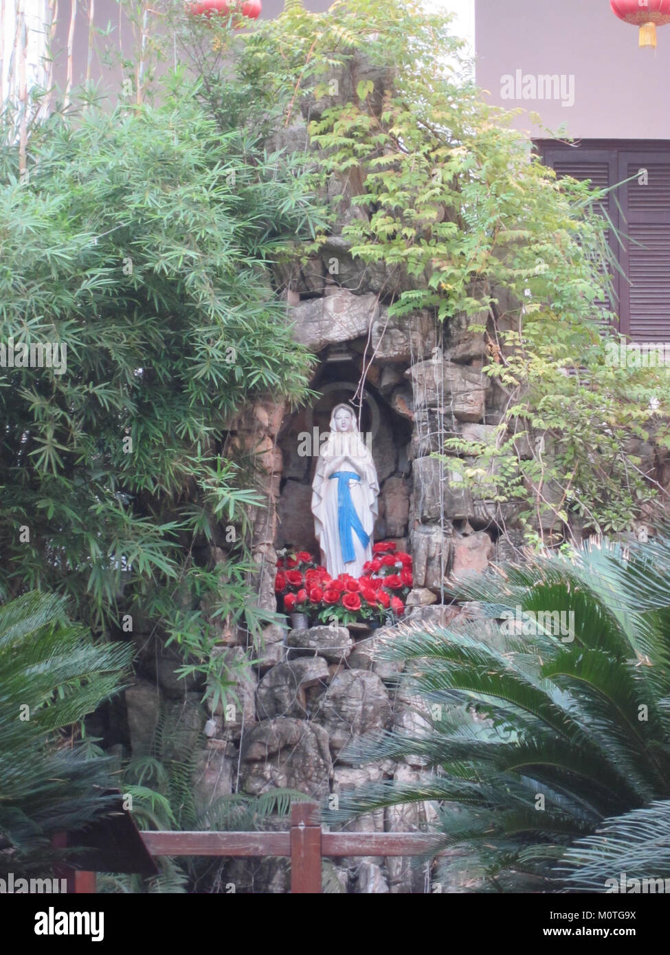 The Cathedral of the Immaculate Conception, located in Changsha, China ...