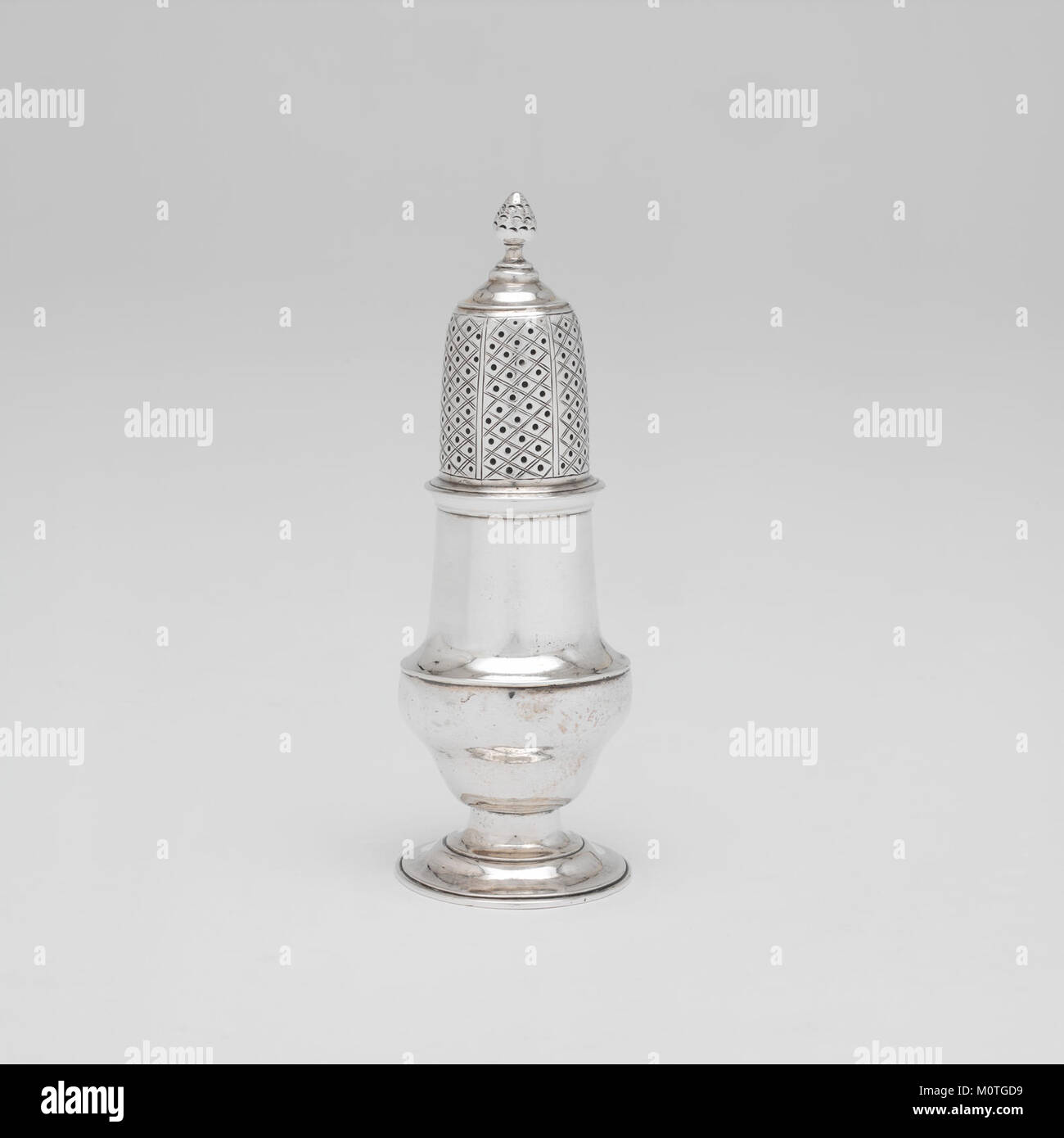 The image shows a detailed portrait of a caster, a mechanism or device ...