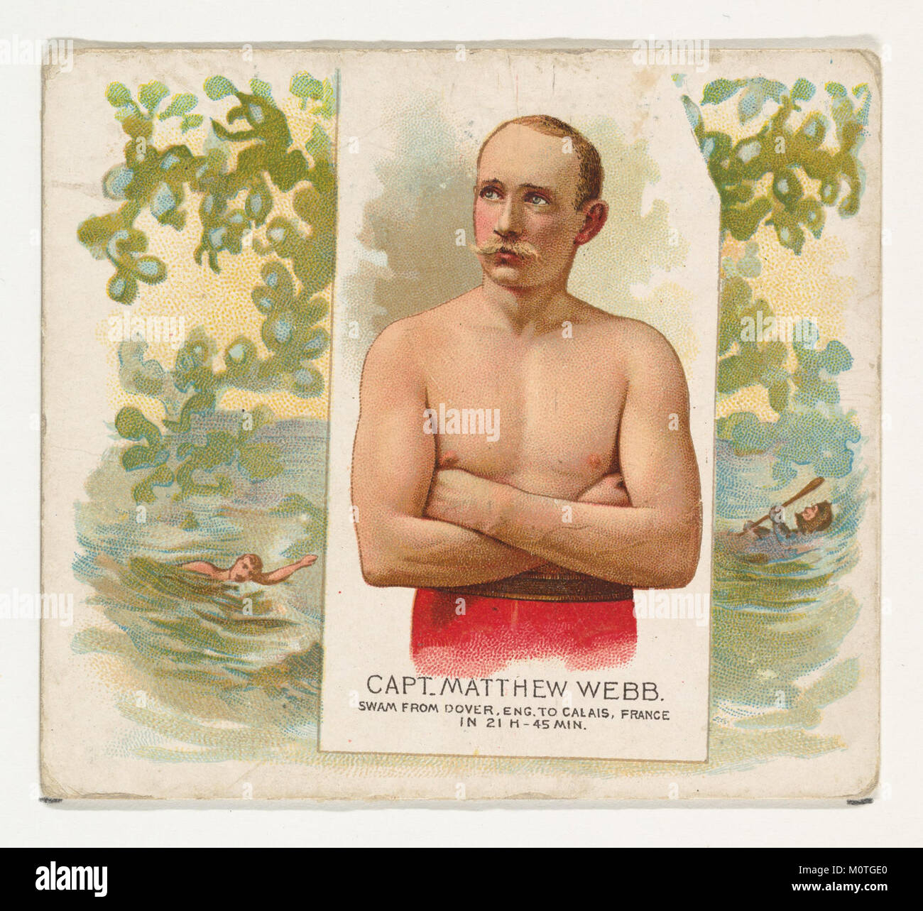 Captain Matthew Webb became the first person to swim across the English ...