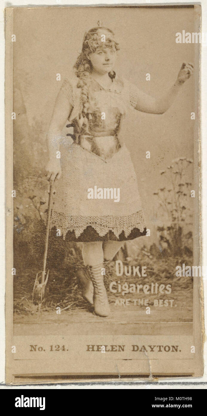 This trading card from the 'Actors and Actresses' series (N145-6 ...