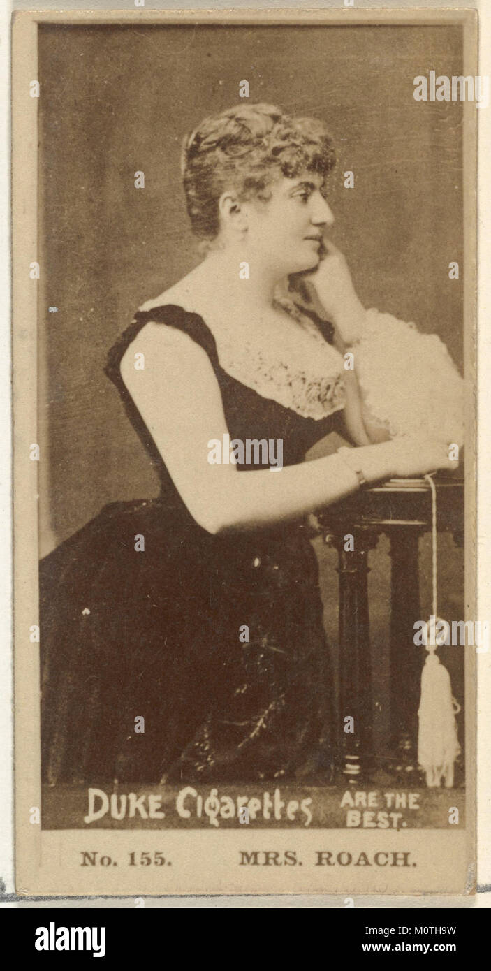 Card Number 155, featuring Mrs. Roach, is part of the 'Actors and ...