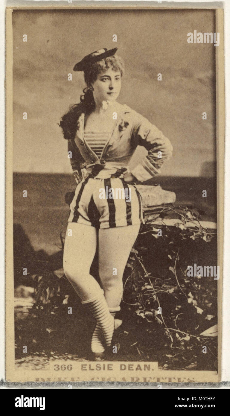 Card Number 366, Elsie Dean, from the Actors and Actresses series (N145 ...