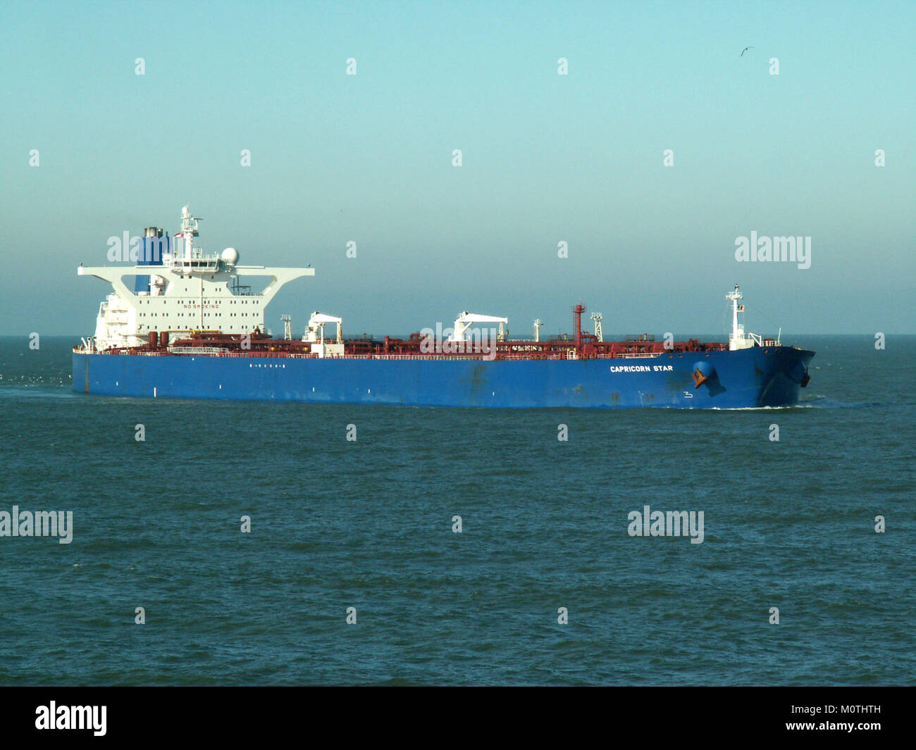 Photograph of the Capricorn Star p3, a cargo ship, nearing the Port of ...