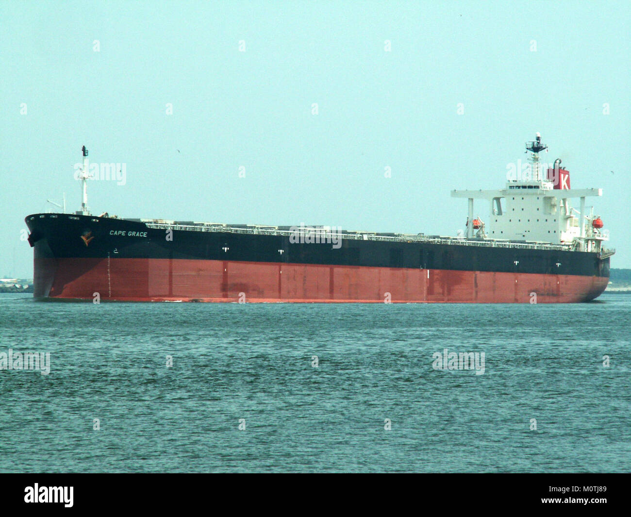 The Cape Grace (IMO 9271638), a Panamanian-flagged container ship, is ...