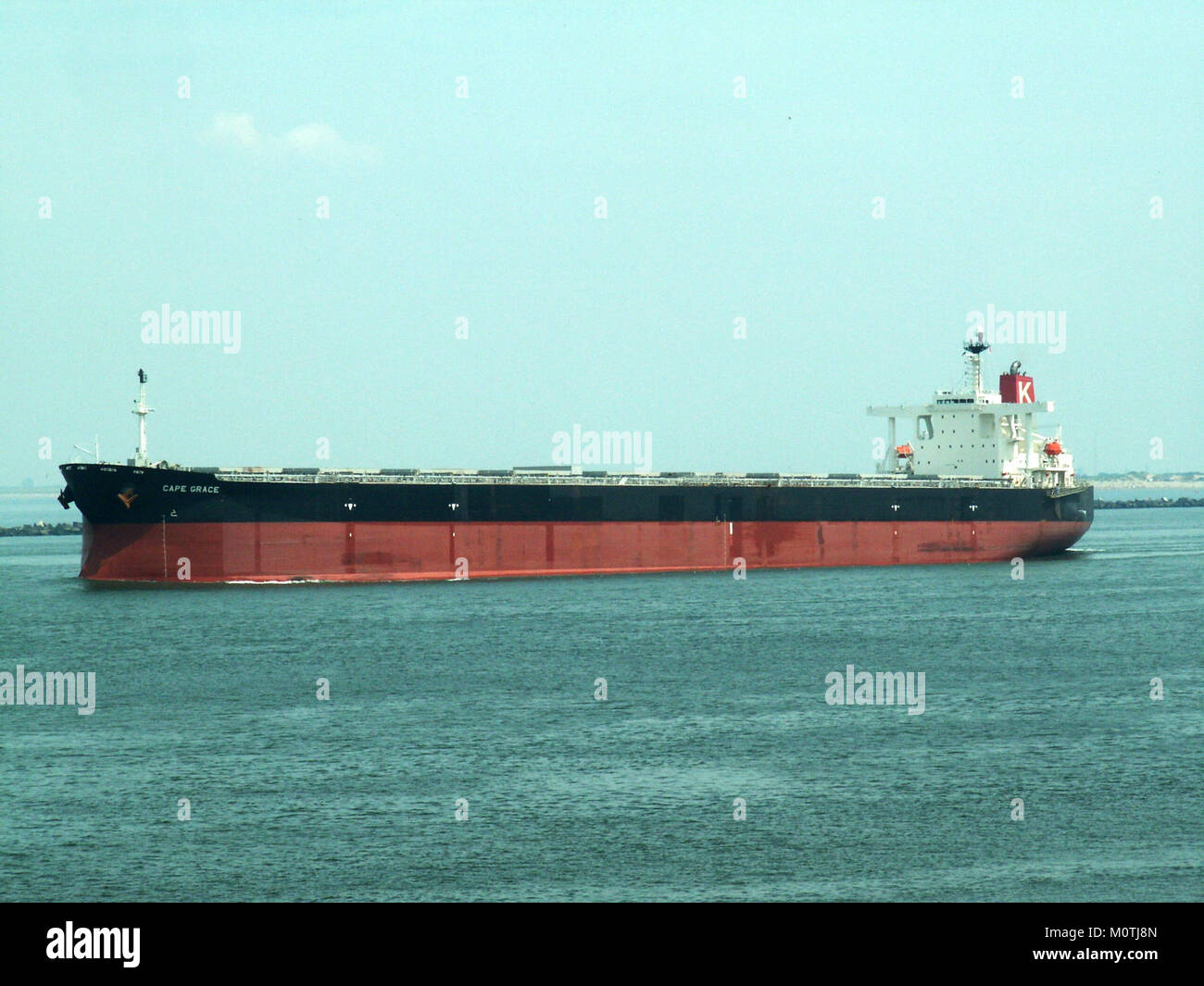 The Cape Grace (IMO 9271638) is a cargo vessel departing from the Port ...