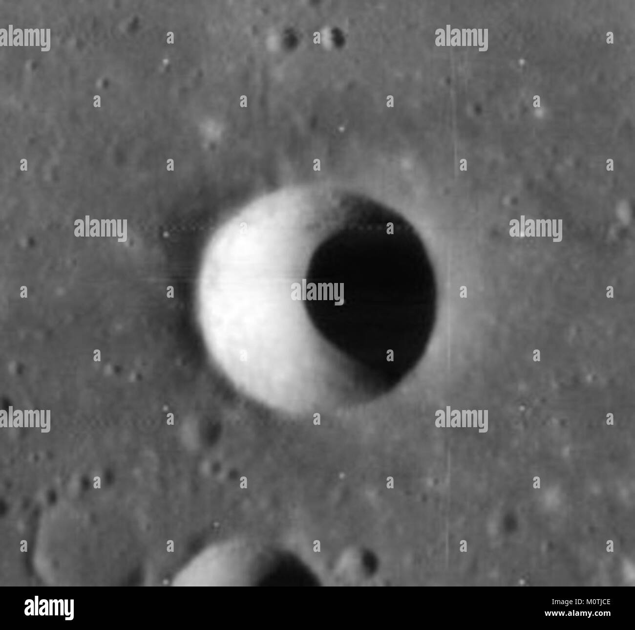 Cayley Crater is a prominent lunar feature located on the Moon's ...