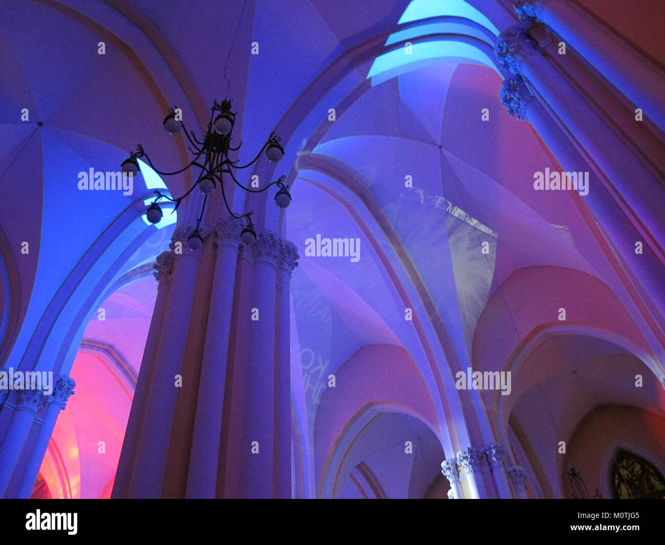 The Cathedral of the Immaculate Conception, located in Moscow, is an ...