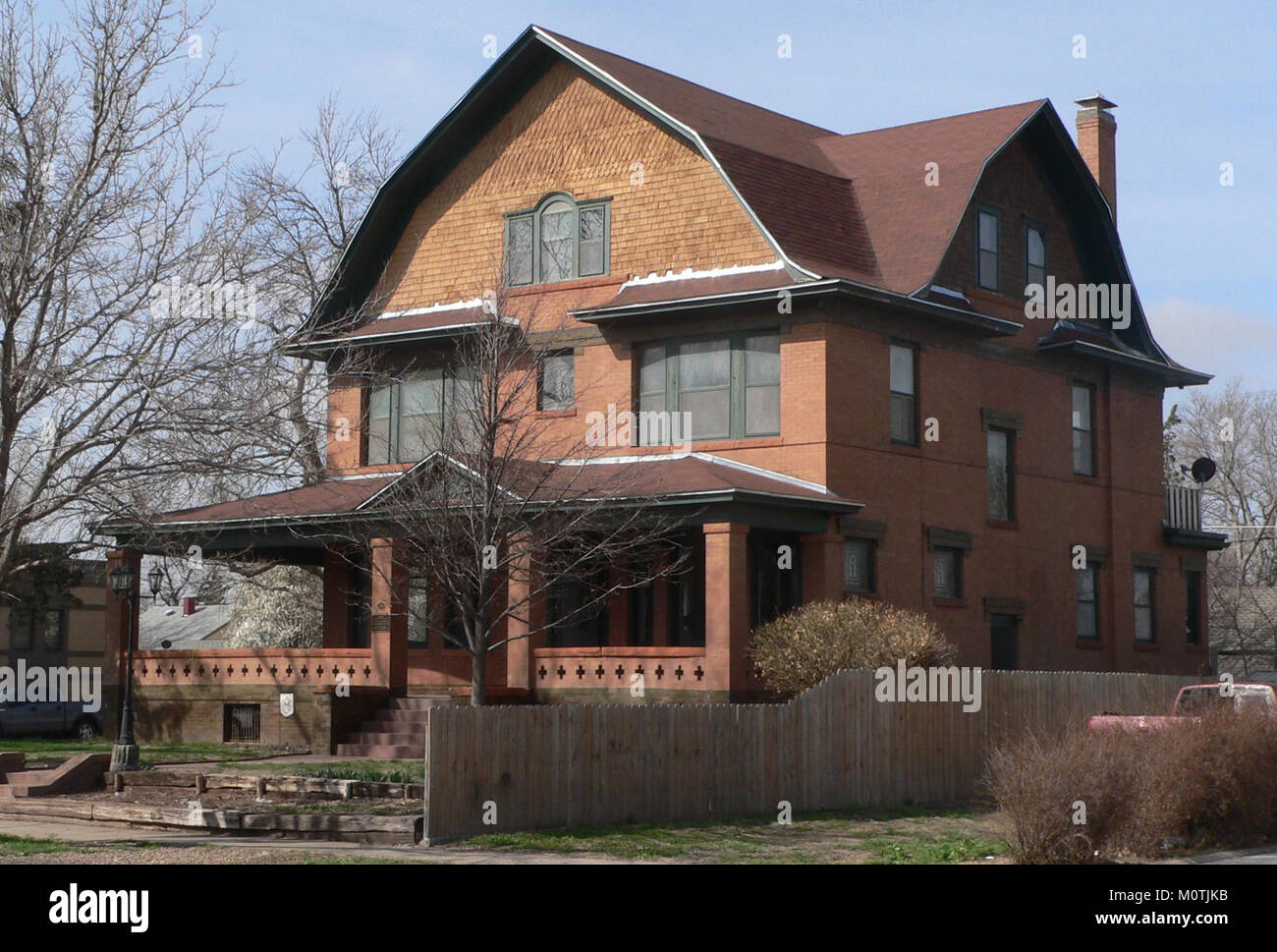 This photograph captures Cedar Cliff, located near Garden City, Kansas ...
