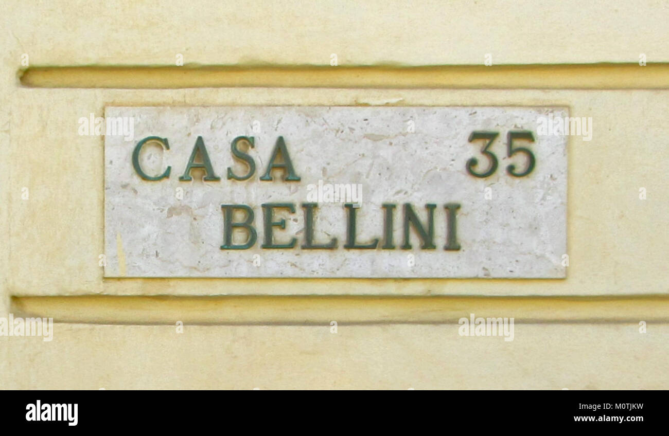 Casa Bellini, a historical building known for its architectural significance, is featured here ...