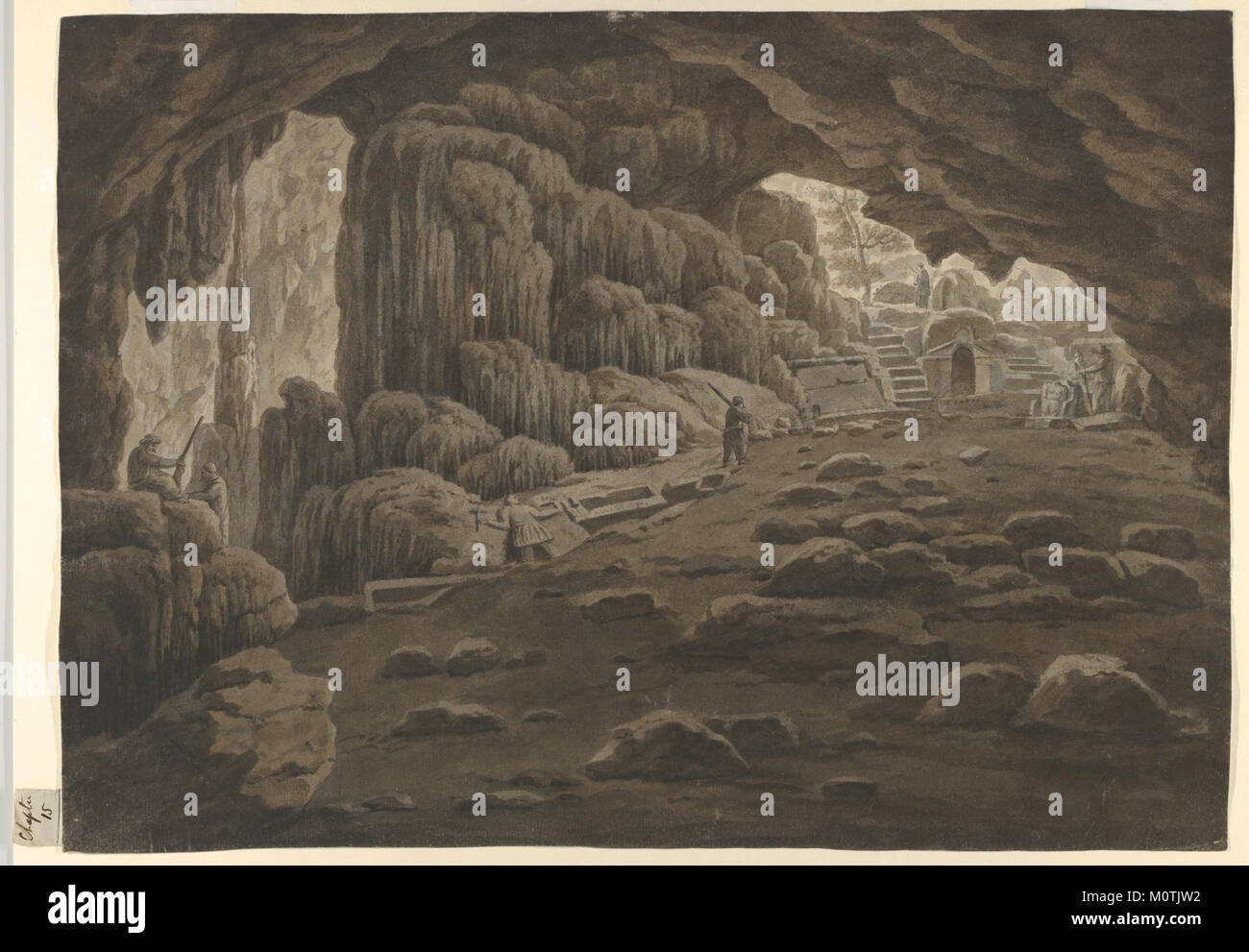 The Cave of Pan, located near Sunium in Greece, is an ancient site ...
