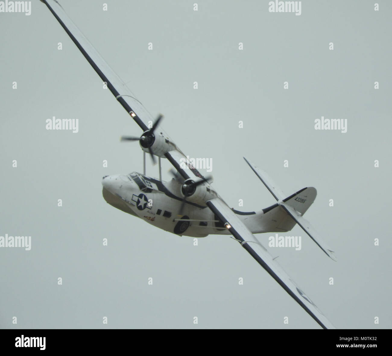 The Catalina flying boat is a World War II-era amphibious aircraft ...