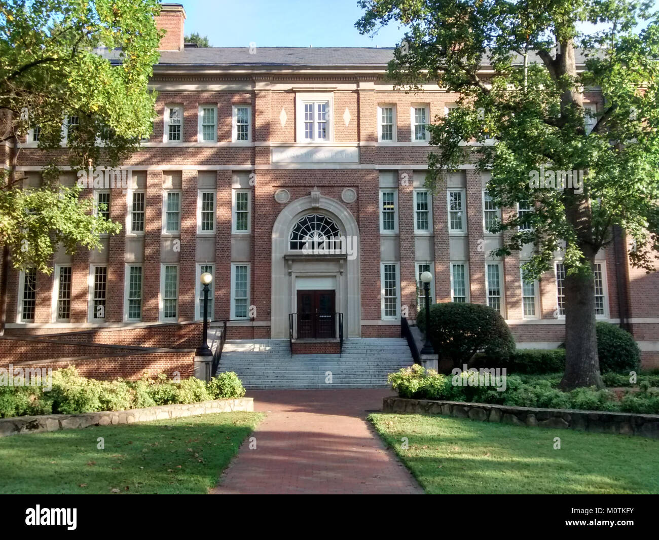 Carolina Hall at the University of North Carolina, a notable building ...