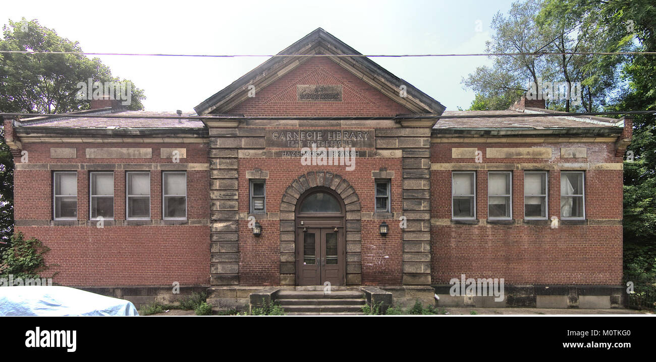 The Carnegie Library in Hazelwood, built in 1890, represents a key ...