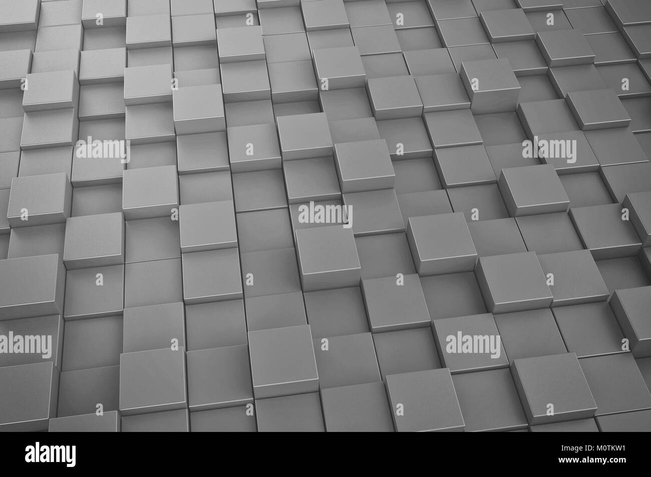 abstract image of metal cubes background Stock Photo - Alamy