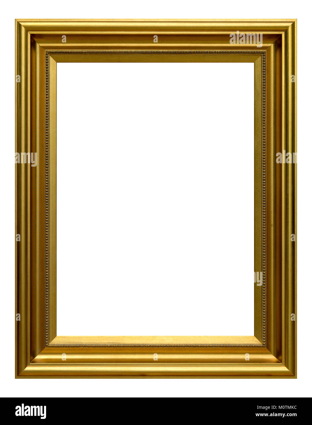 Antique gold frame isolated on the white background Stock Photo - Alamy