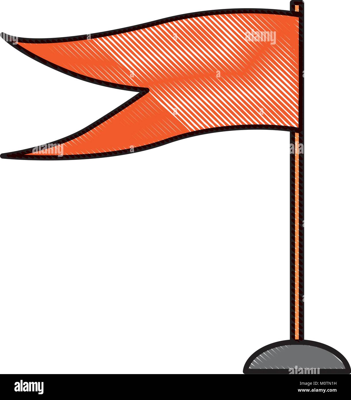 Flag isolated symbol Stock Vector Image & Art - Alamy