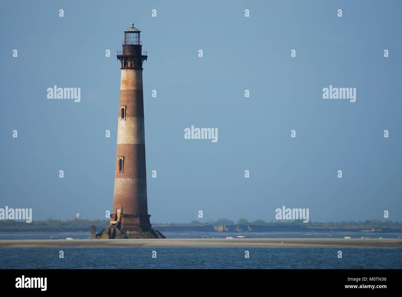 Morris Island Lighthouse, Folly Beach, SC Stock Photo - Alamy