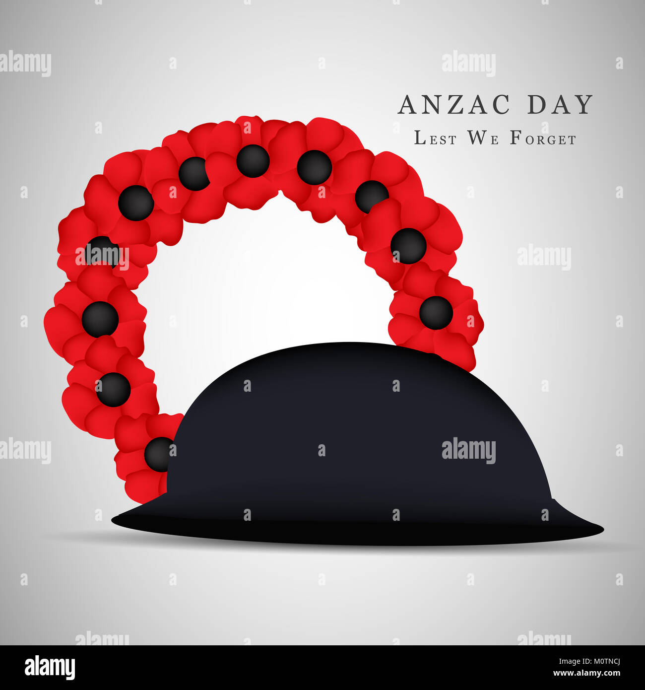 illustration of Anzac Day background. Anzac Day is a national day of ...