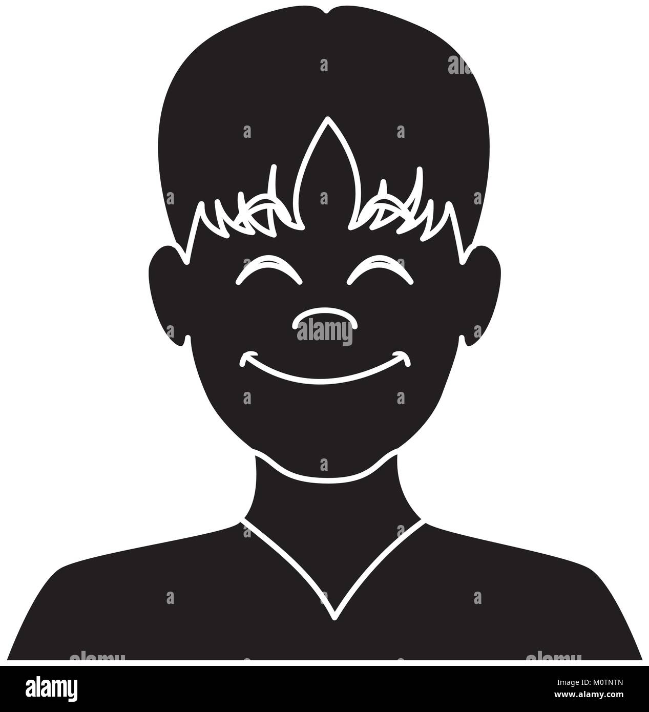 Man smiling avatar Stock Vector Image & Art - Alamy