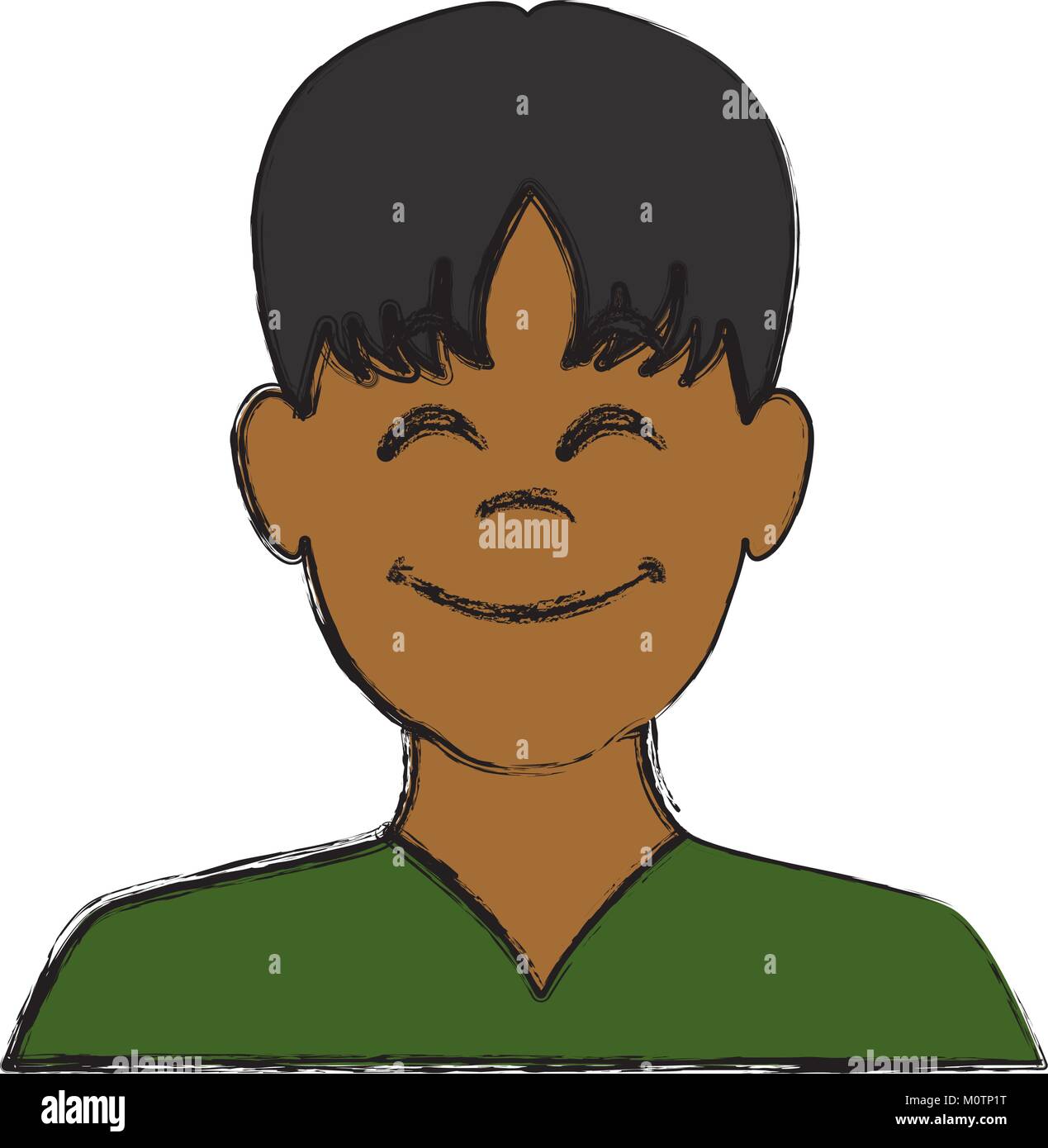 Man smiling avatar Stock Vector Image & Art - Alamy