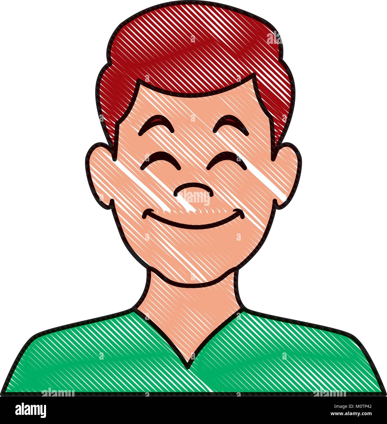 Man smiling avatar Stock Vector Image & Art - Alamy