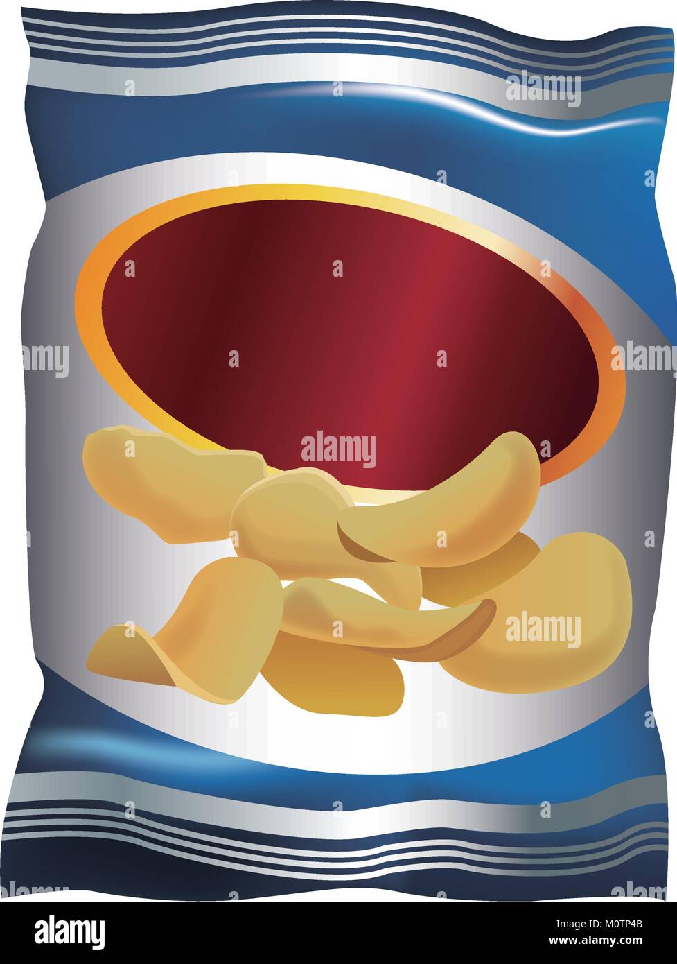 Potato chips bag Stock Vector Image & Art - Alamy