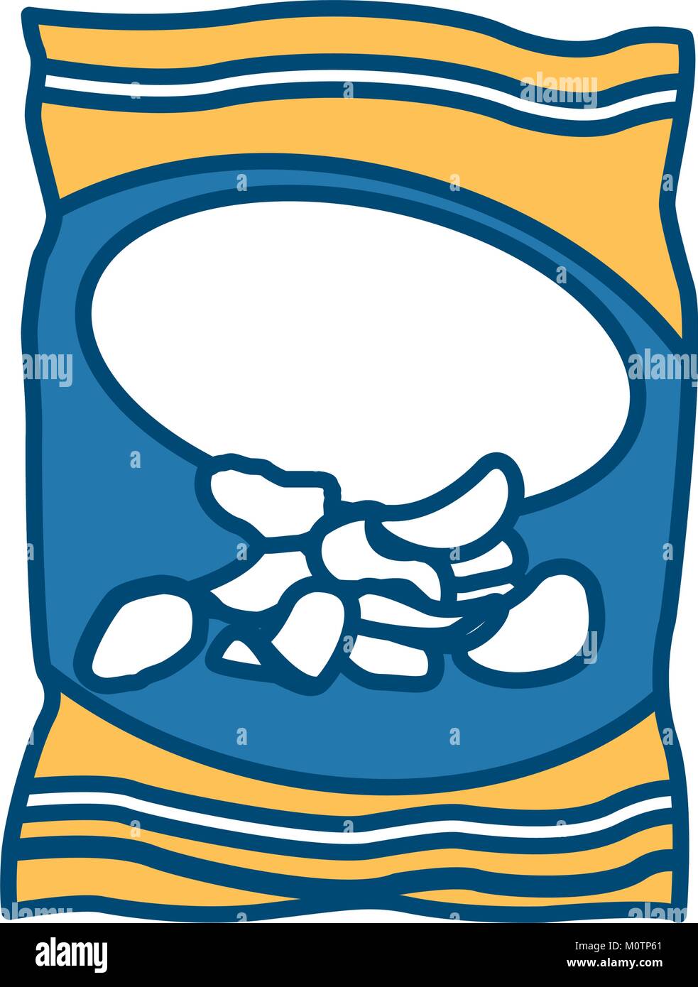 Potato chips bag Stock Vector Image & Art - Alamy