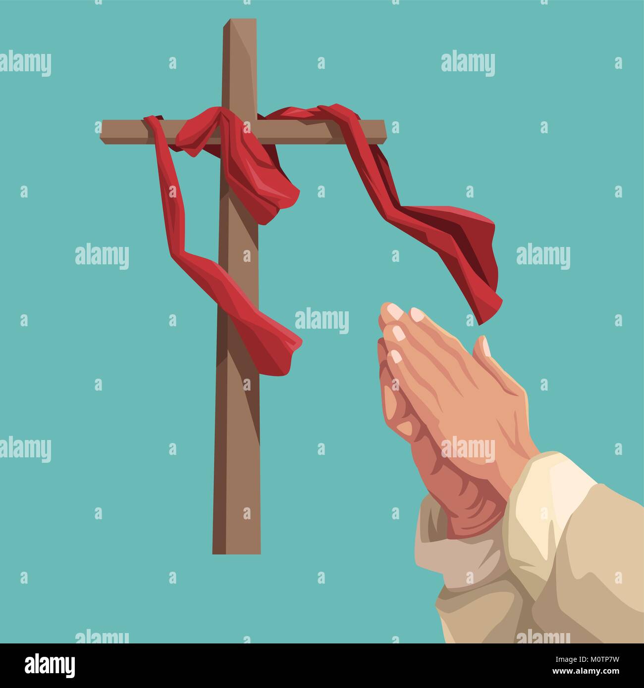 Palm sunday tradition Stock Vector Images - Alamy