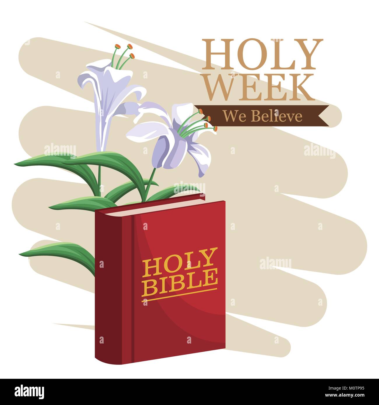 Catholic Palm Sunday Procession Stock Vector Images - Alamy