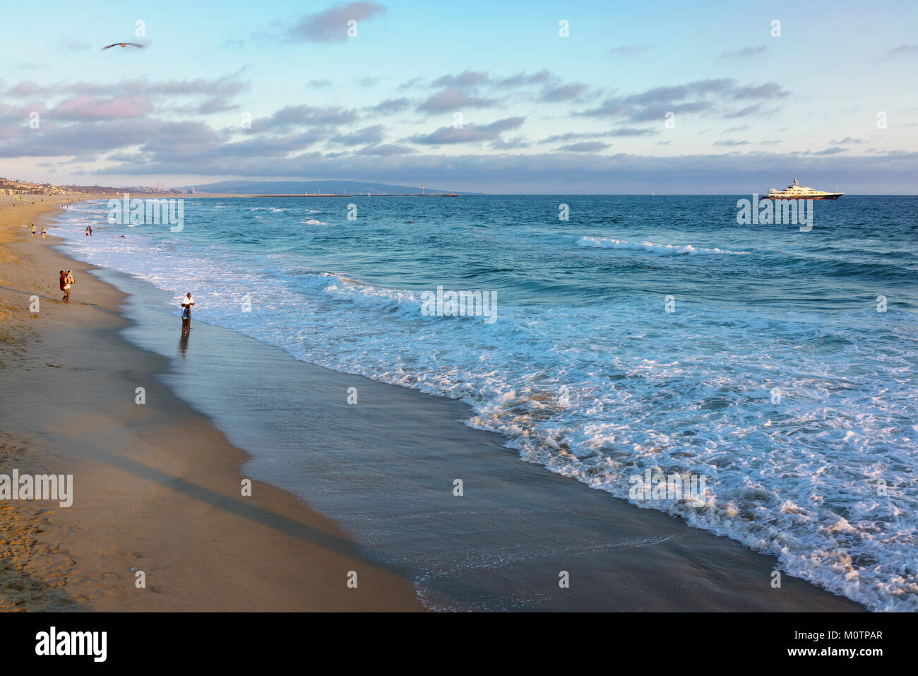 Venice Beach in Marina del Rey, California Stock Photo - Alamy