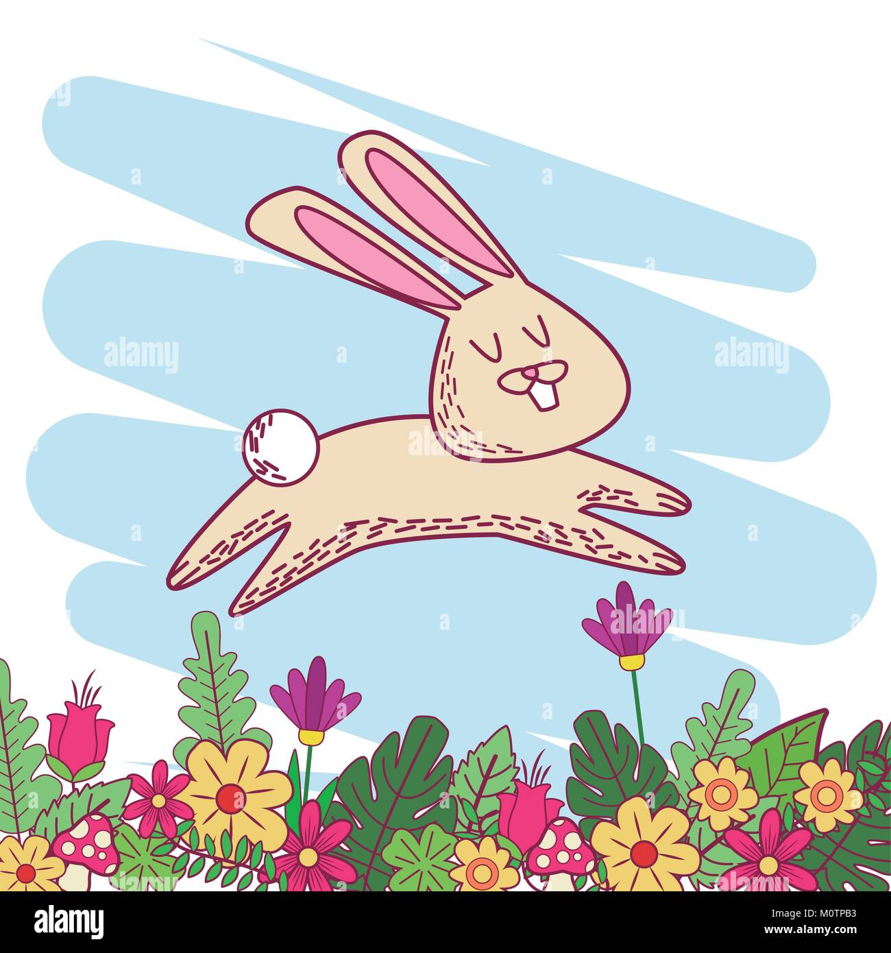 Spring cartoon hi-res stock photography and images - Alamy