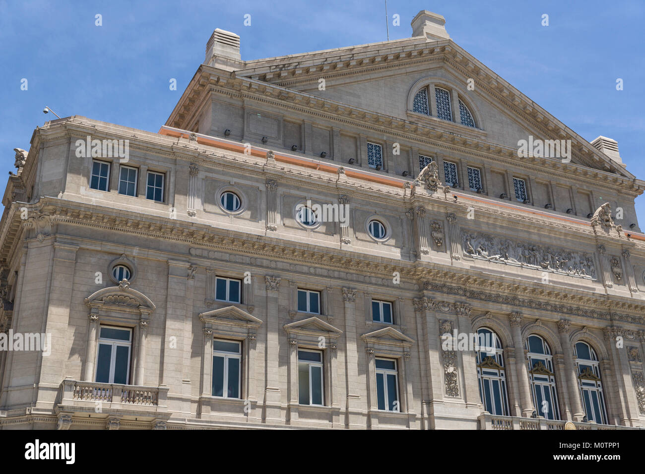 Teatro Colon National Opera House in Buenos Aires, Argentina Stock ...