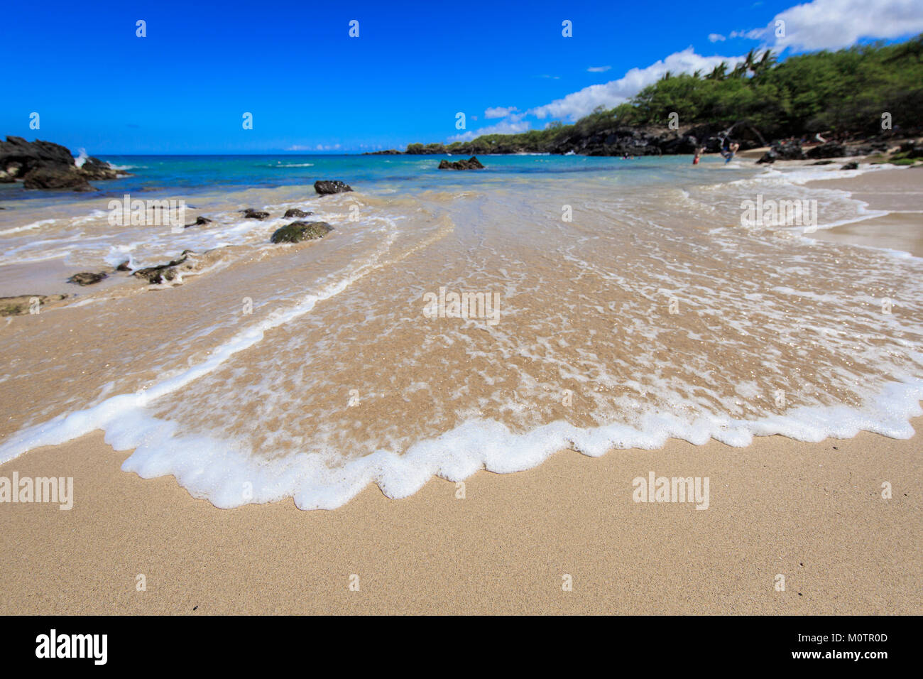 Waialea Beach (Beach 69) in Puako, Hawaii Stock Photo - Alamy