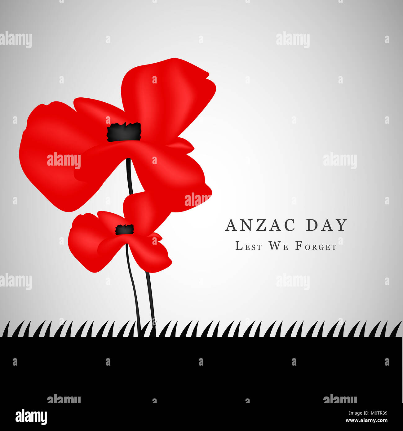 illustration of Anzac Day background. Anzac Day is a national day of ...