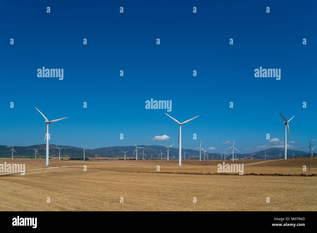Onshore wind farm landscape hi-res stock photography and images - Alamy