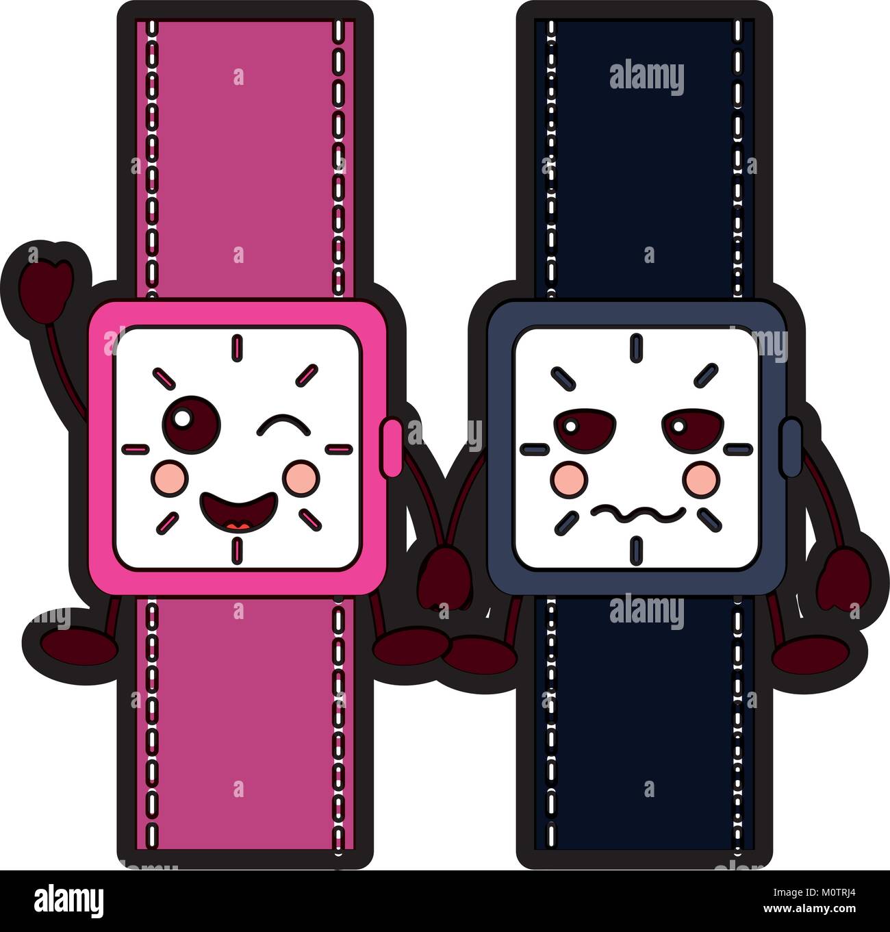 watches kawaii icon image Stock Vector Image & Art - Alamy