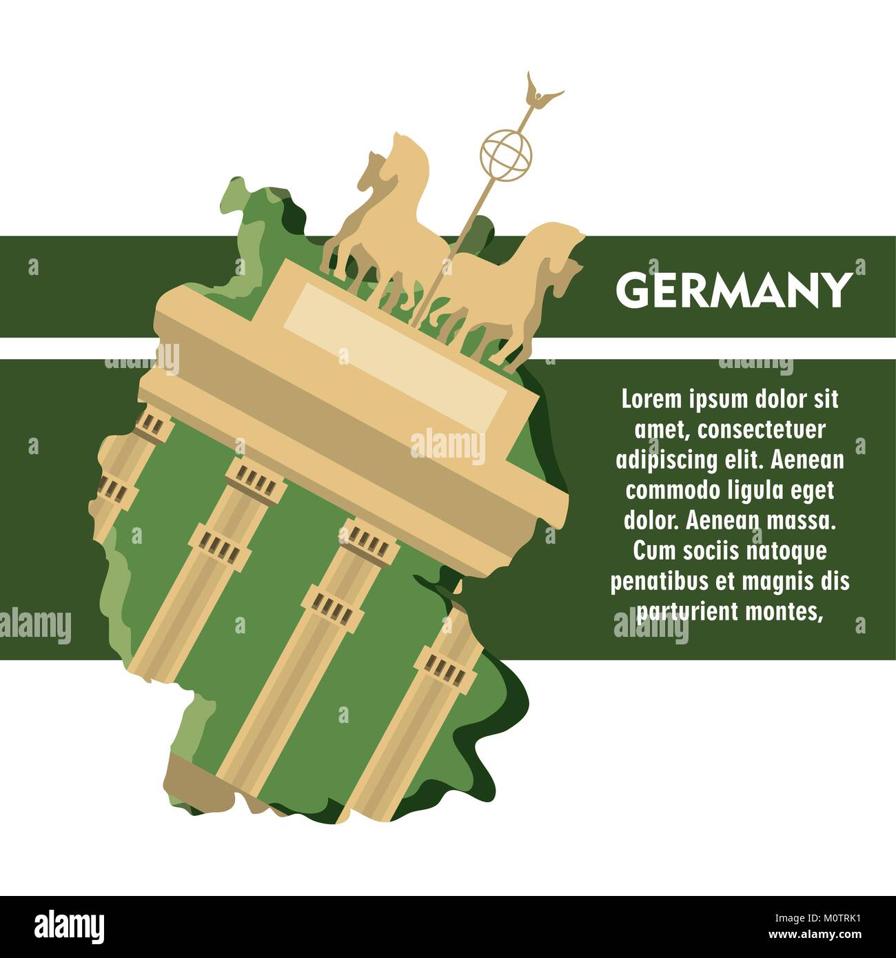 Berlin germany street view Stock Vector Images - Alamy