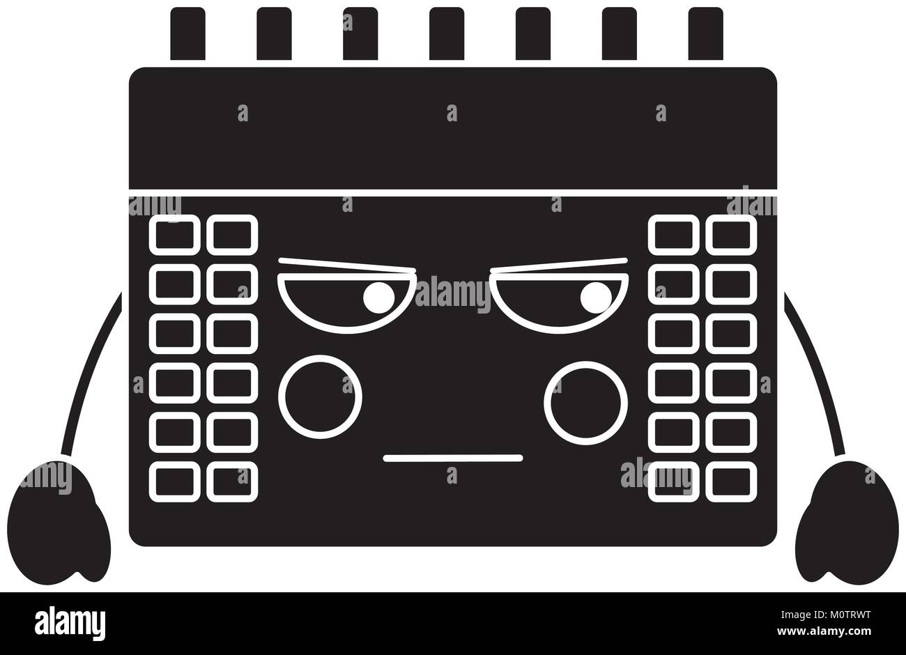 Angry reminder Stock Vector Images - Alamy