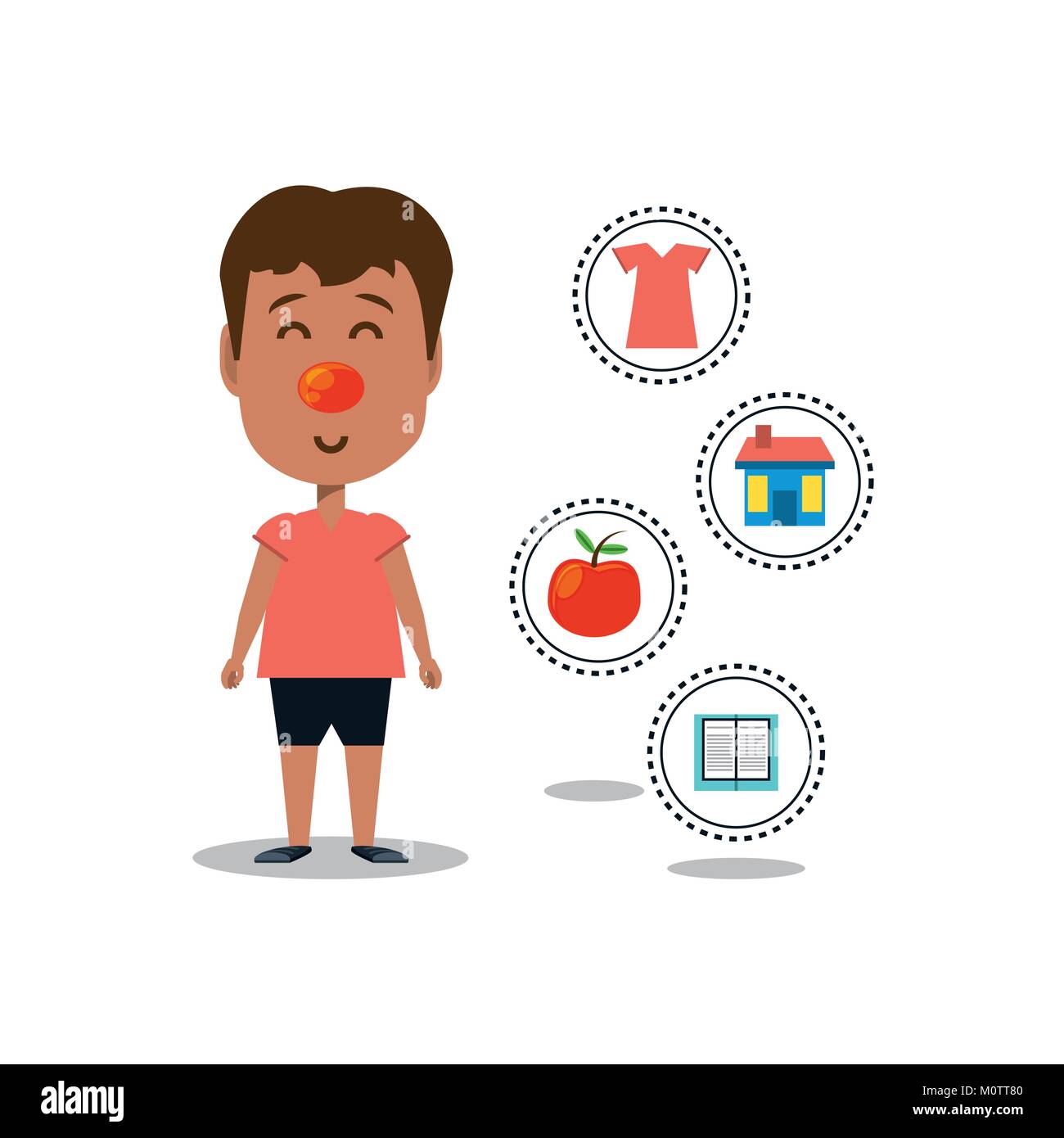 Red nose day design Stock Vector Image & Art - Alamy