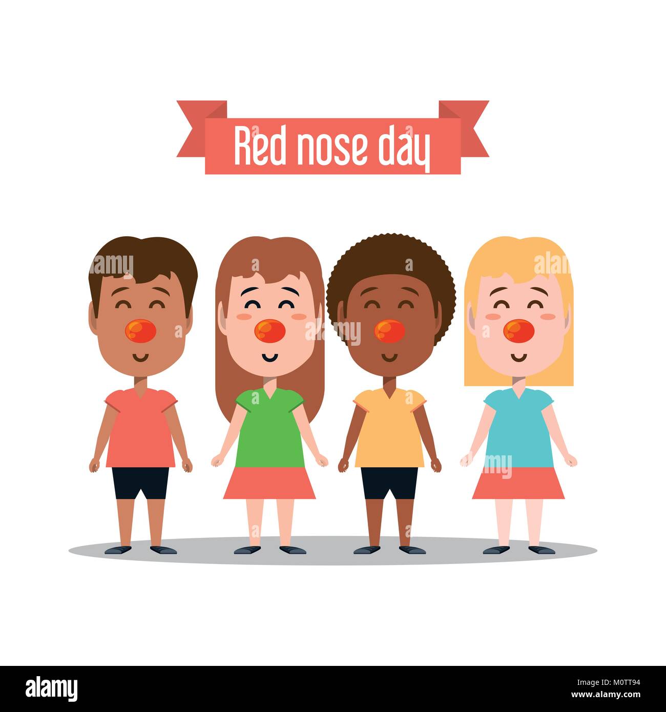 Red nose day design Stock Vector Image & Art - Alamy