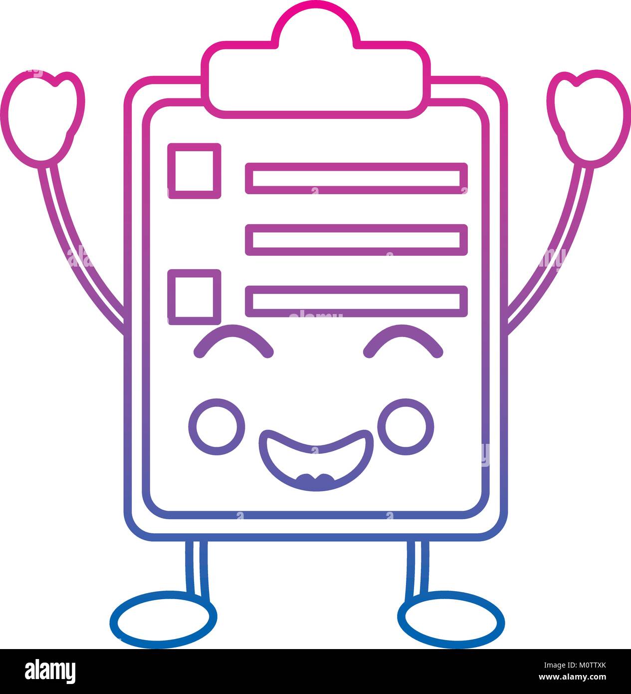 Clipboard cartoon hi-res stock photography and images - Alamy